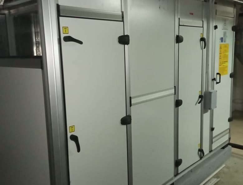 Bric AHU (VSD drive motor EC) install at Jpmc Jerudong, Brunei ...